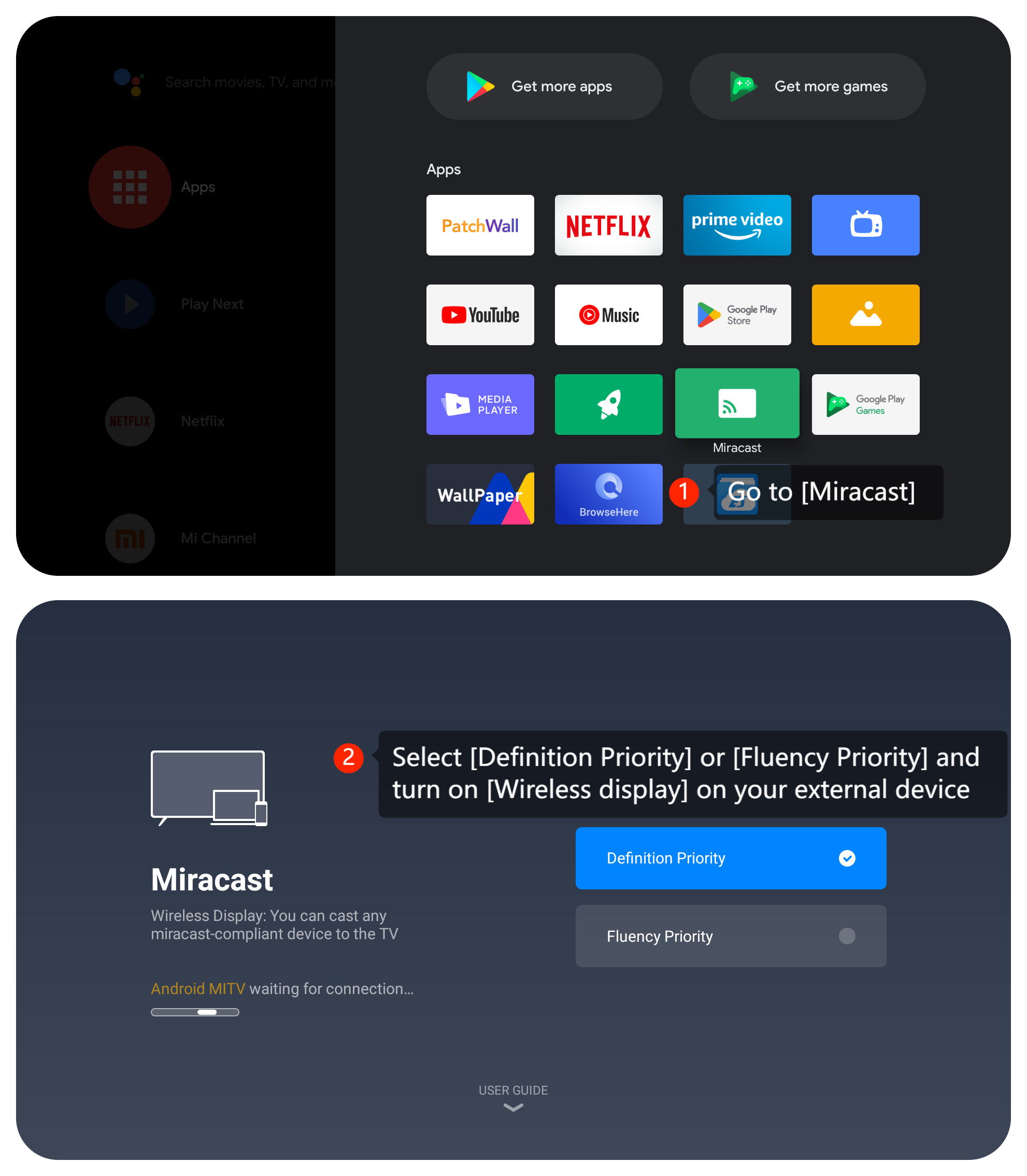 จะทําอย่างไรถ้าคุณไม่สามารถใช้ Miracast บน Mi TV 4A 55 ได้