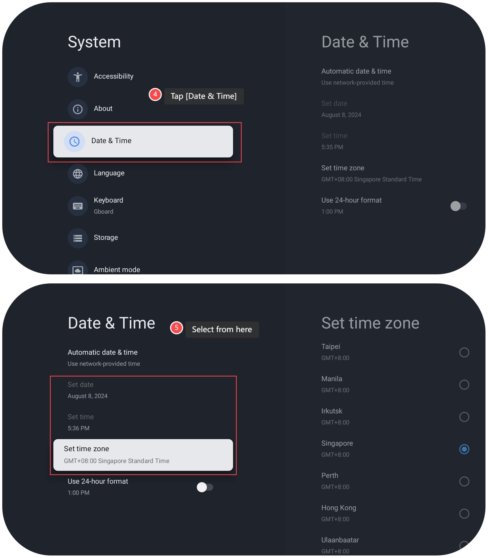 ¿Cómo configurar la fecha, la hora y la zona horaria en el Xiaomi TV A ...