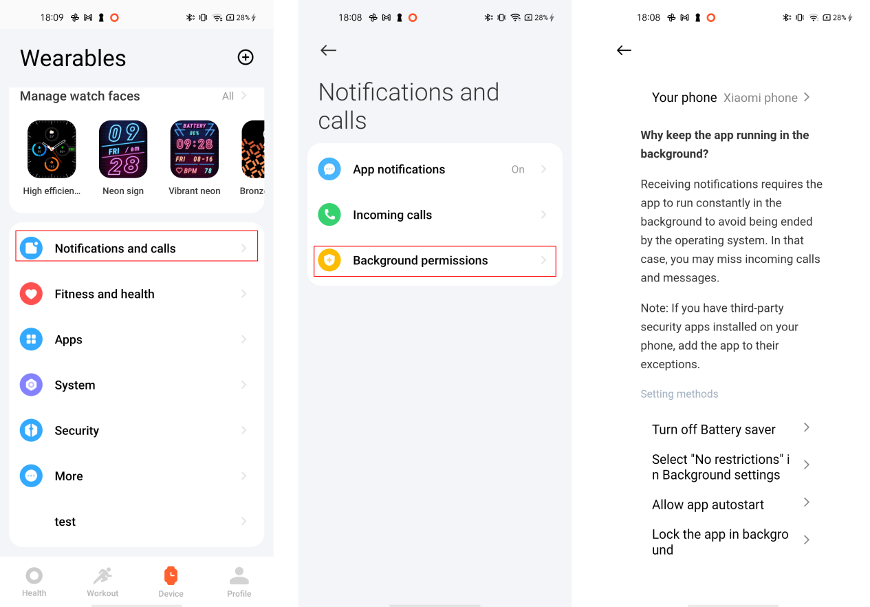 จะเชื่อมต่อ Redmi Watch 5 และแอป Mi Fitness ได้อย่างไร