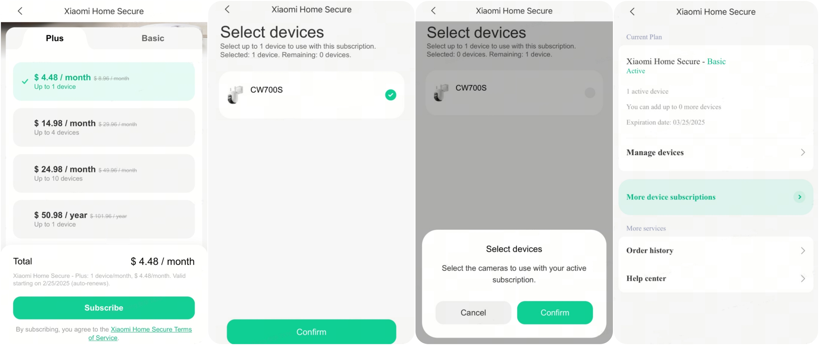 Xiaomi Home Secure 3.0 FAQ